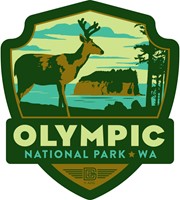 Olympic National Park Souvenirs - Stickers, Posters, Magnets, Coasters ...