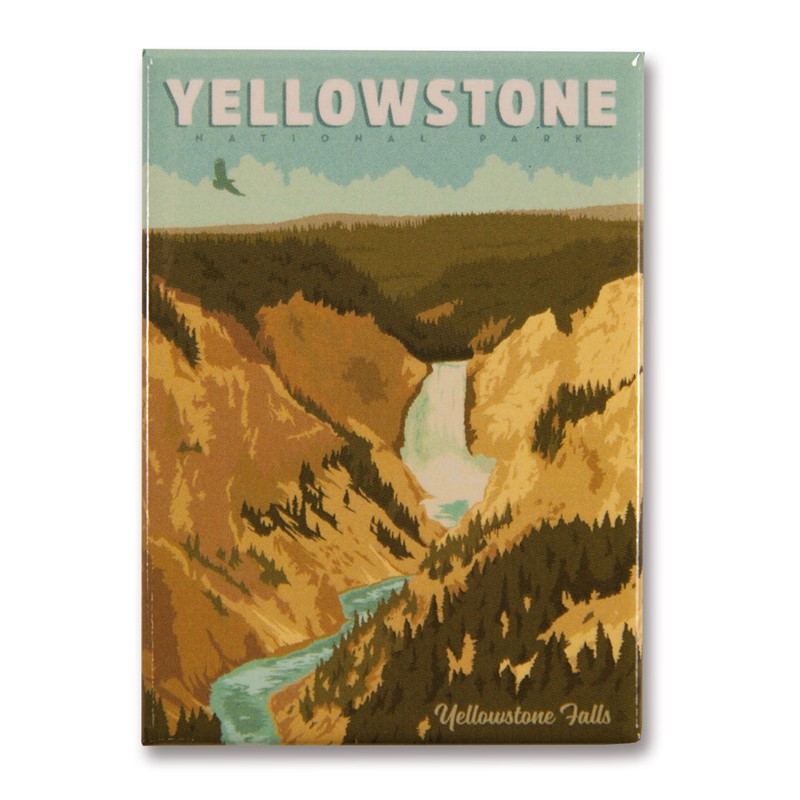 Yellowstone Grand Canyon of the Yellowstone | American made magnets.
