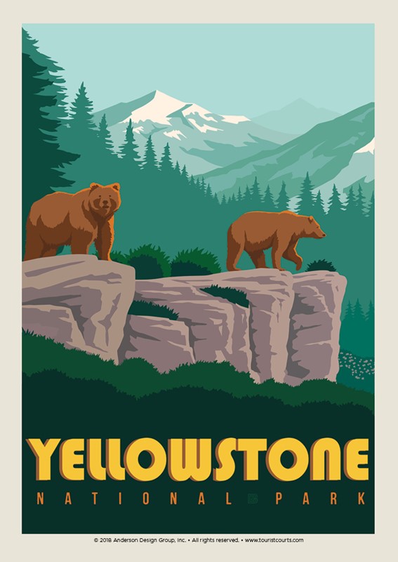Yellowstone Wonderland | Postcard