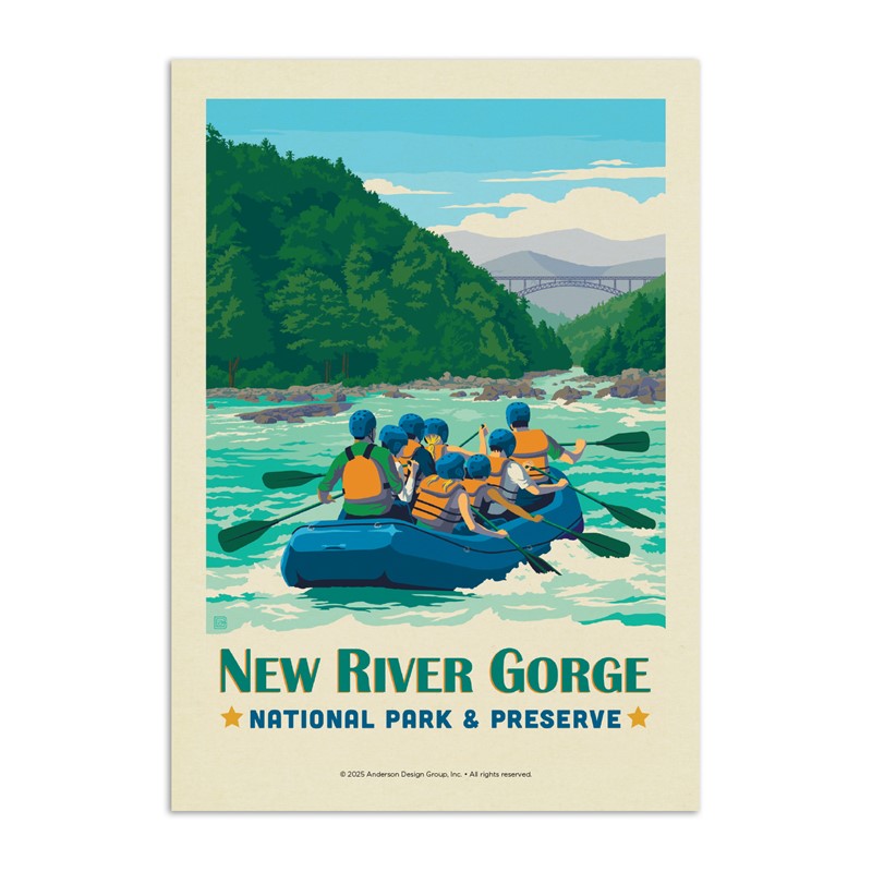New River Gorge National Park & Preserve Postcard | American Made